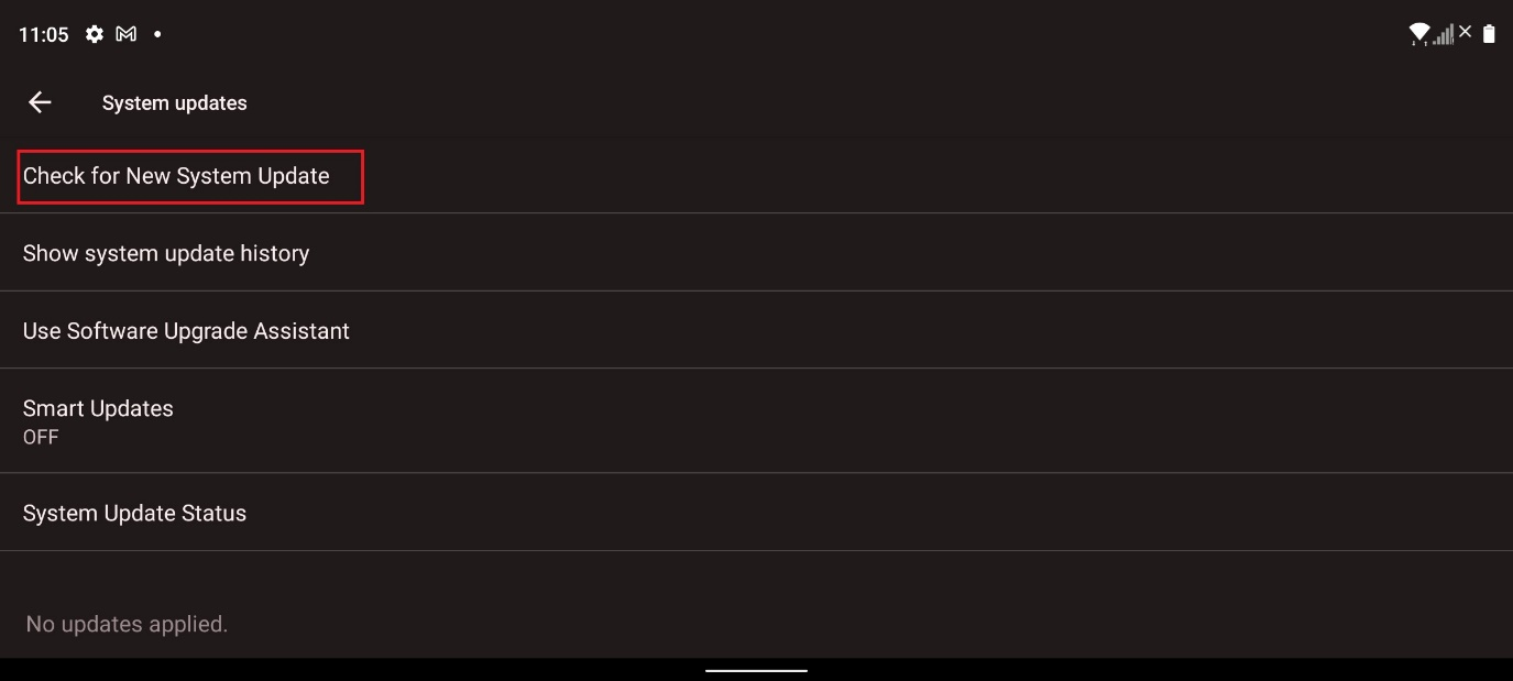 How to check for software updates on the Razer Edge