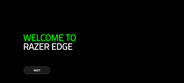 How to set up the Razer Edge