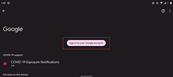 How to set up a Google account on the Razer Edge