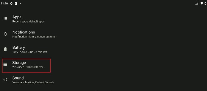 How to free up storage space on the Razer Edge