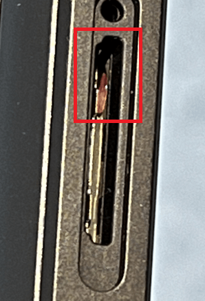 How to tell if my Razer Edge has liquid damage