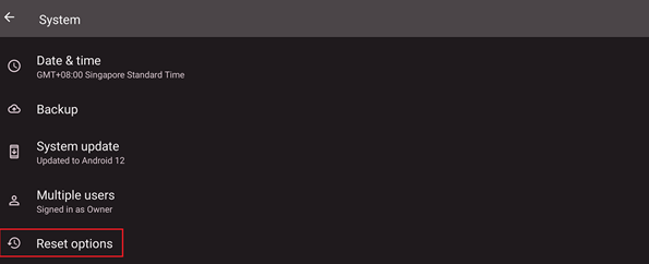 How to reset the Razer Edge to default system settings