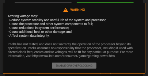 How to overclock or undervolt a Razer Blade with Intel processor via Razer Synapse